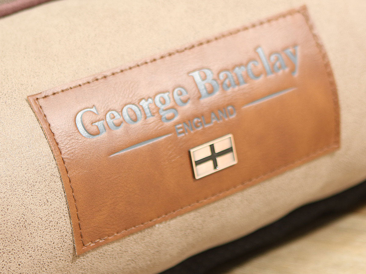 Burley Orthopaedic Walled Dog Bed For Large Dogs | Toffee Fudge Colour