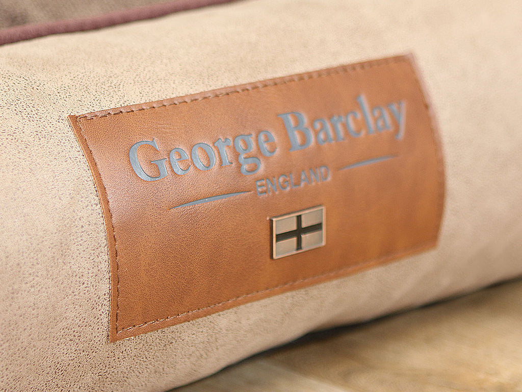 Burley Orthopaedic Walled Dog Bed For Medium Dogs | Toffee Fudge Colour
