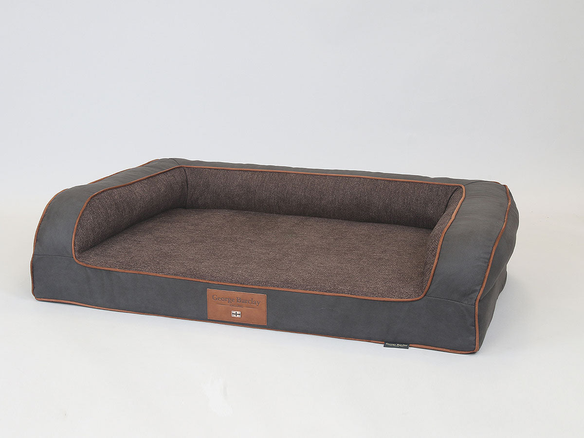 Beckley Luxury Dog Sofa Bed For Large Dogs | Hickory Colour