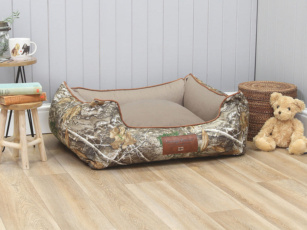 Oaklands Water-Resistant Orthopaedic Walled Dog Bed For Medium Dogs ...