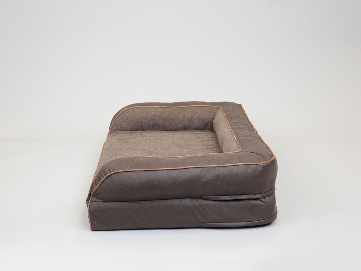 Burley Luxury Dog Sofa Bed For Large Dogs | Chocolate Fudge Colour