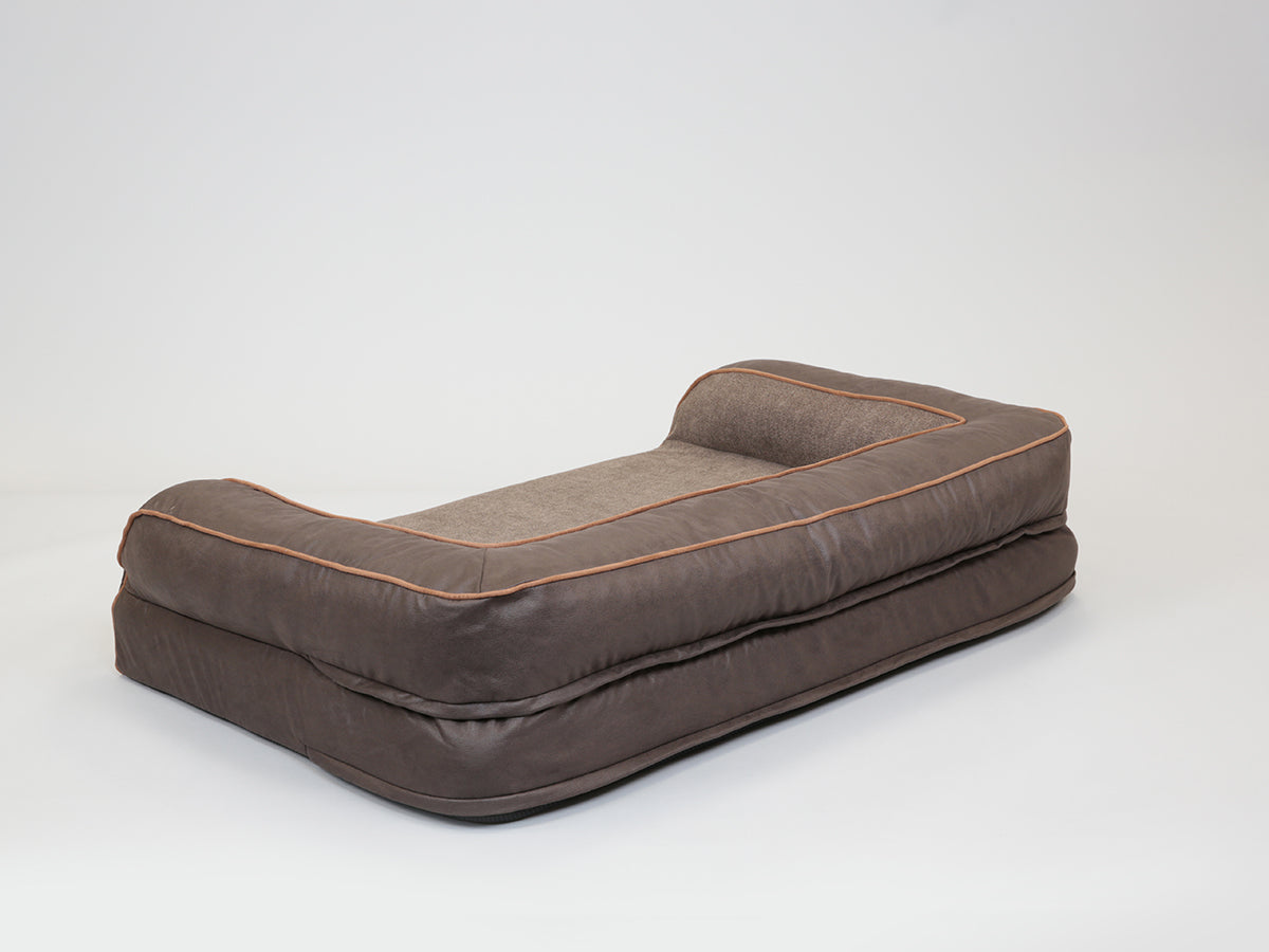 Burley Luxury Dog Sofa Bed For Large Dogs | Chocolate Fudge Colour