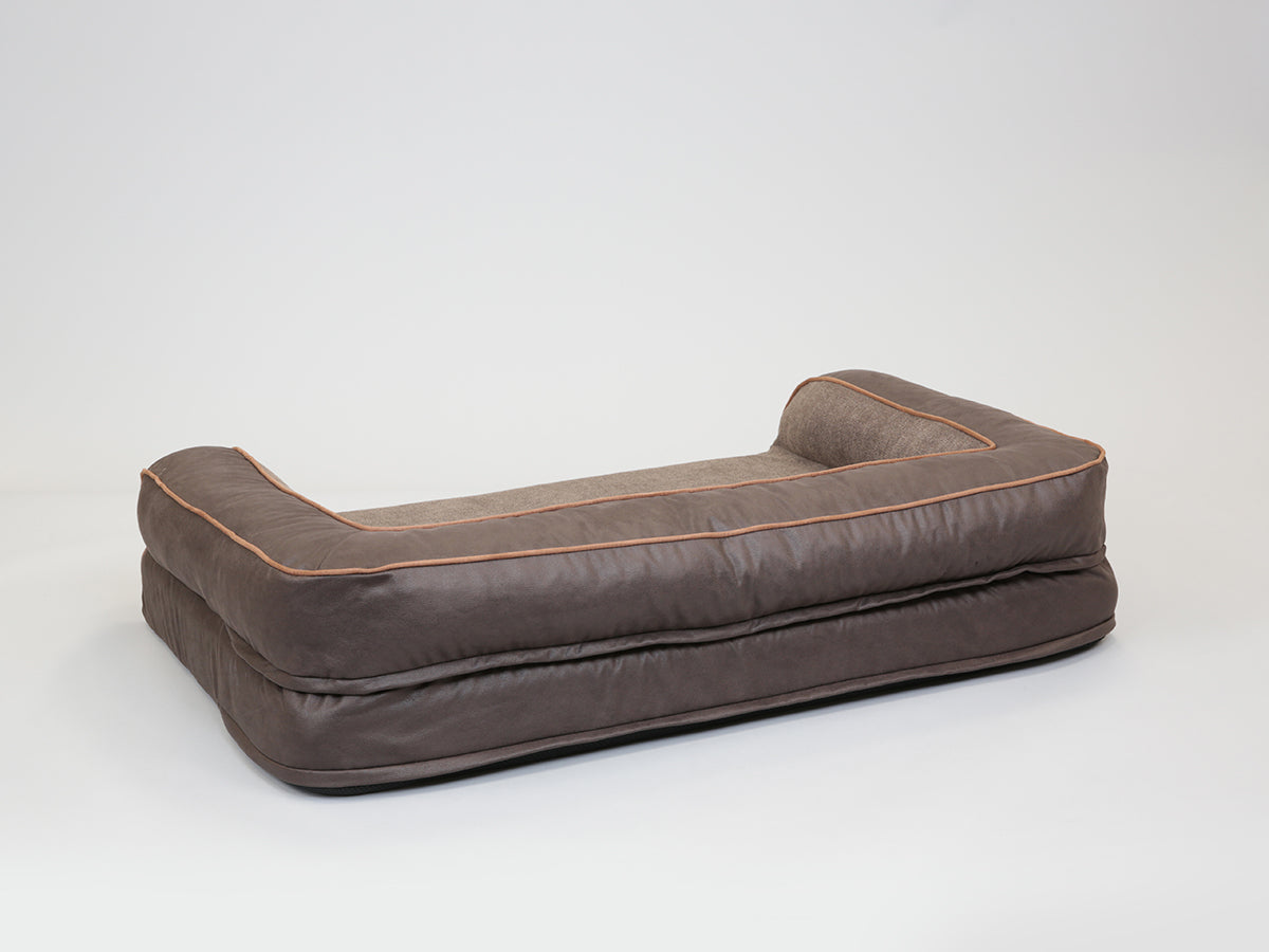 Burley Luxury Dog Sofa Bed For Large Dogs | Chocolate Fudge Colour
