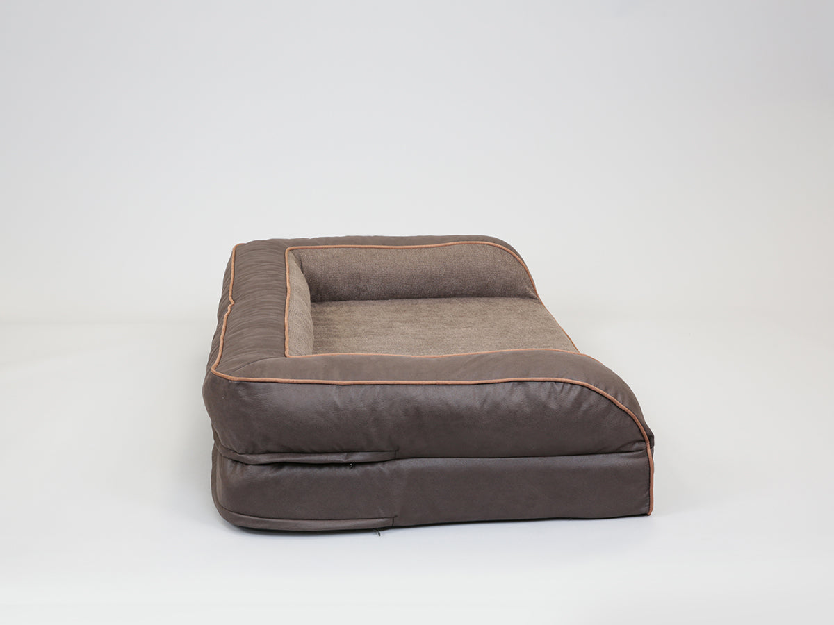 Burley Luxury Dog Sofa Bed For Large Dogs | Chocolate Fudge Colour