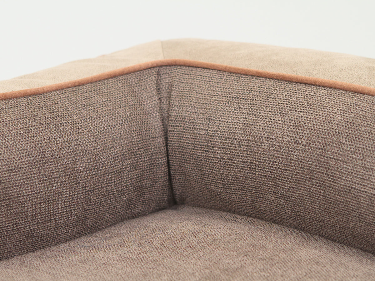 Burley Luxury Dog Sofa Bed For Large Dogs | Toffee Fudge Colour