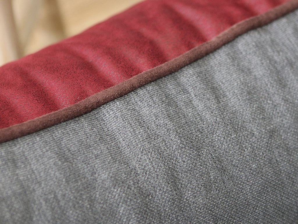 Burley Orthopaedic Walled Dog Bed For Medium Dogs | Rosso / Oslo Colour