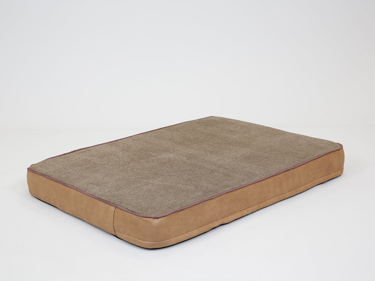 Minstead Luxury Dog Mattress For Large Dogs | Caramel Colour