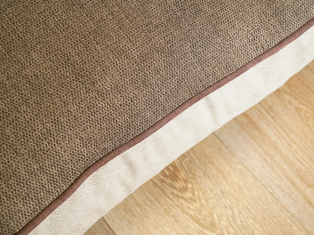 Burley Luxury Dog Mattress For Large Dogs | Cream Fudge Colour