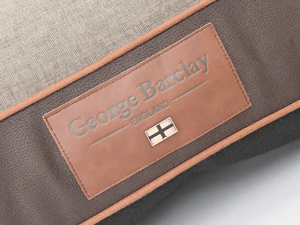 Monxton Luxury Dog Sofa Bed For Large Dogs | Chestnut / Sable Colour