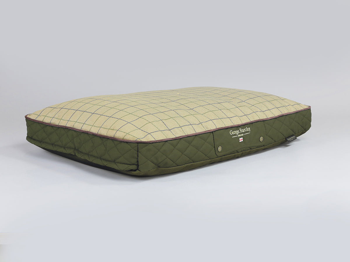 Country Dog Mattress for Large Dogs | Olive Green Colour