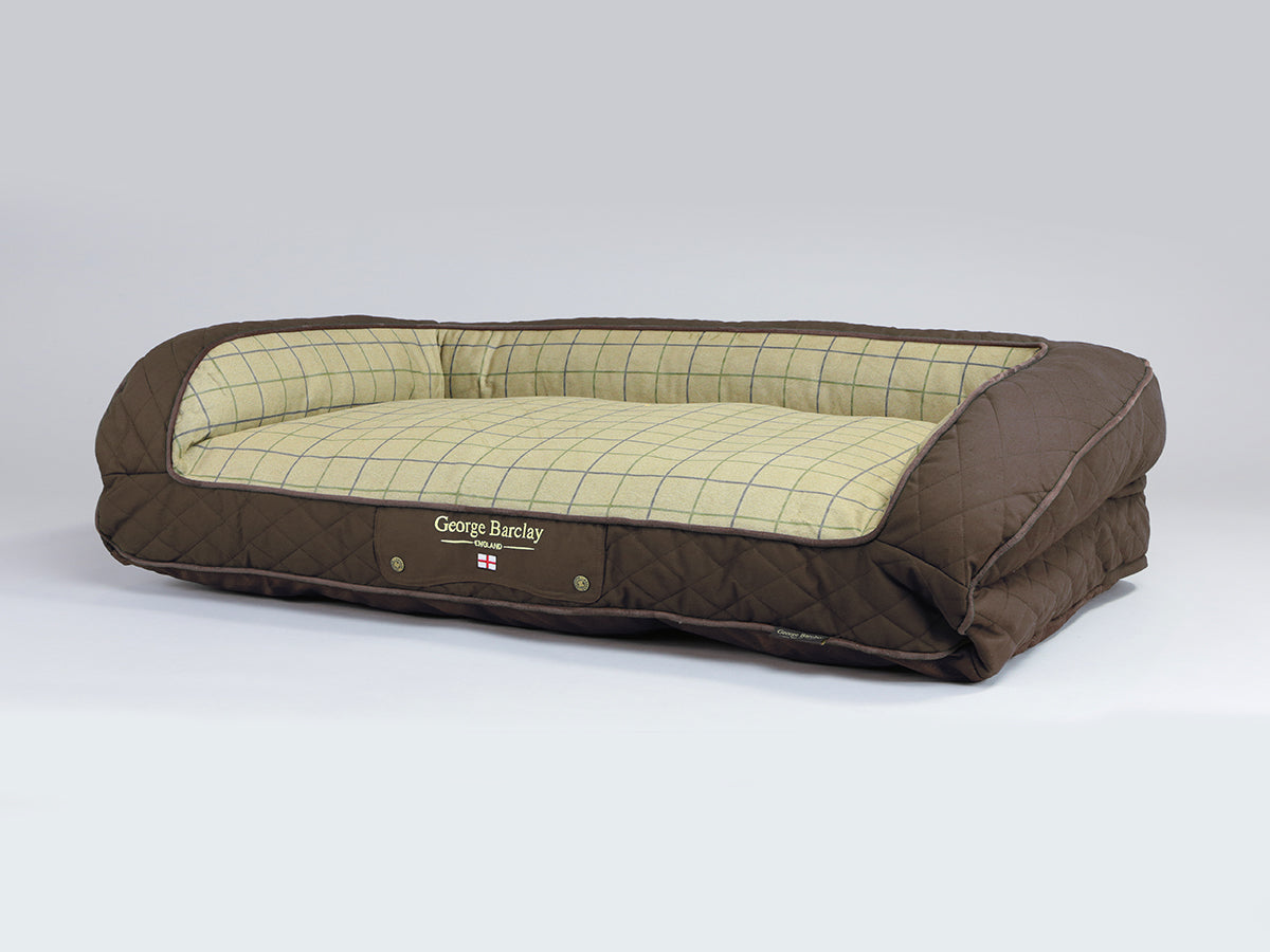 Country Dog Sofa Bed for Large Dogs | Chestnut Brown Colour